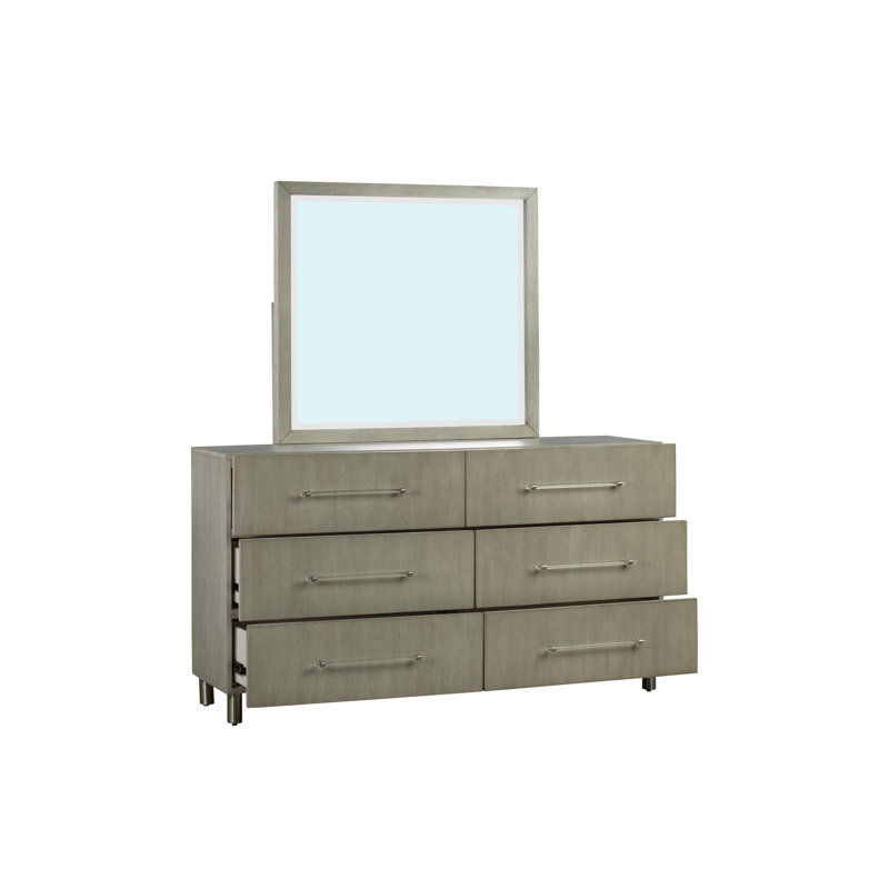 Latitude Run® Bystrík 6 Drawer Double Dresser & Reviews | Wayfair